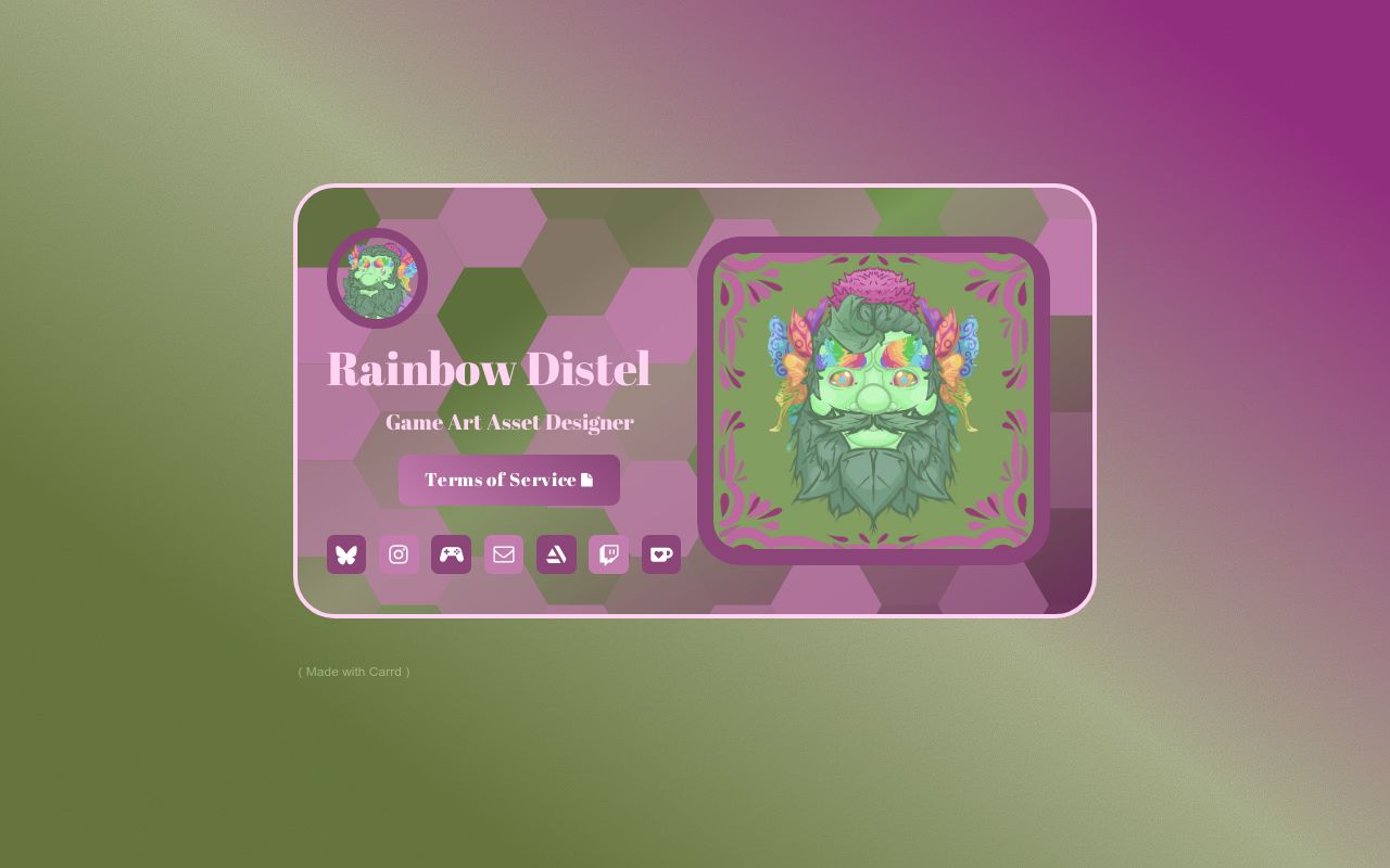Links of Rainbow Thistle Studios